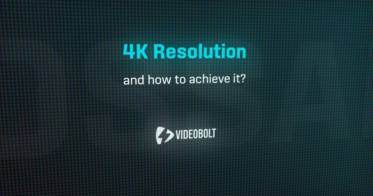 4K Resolution - Motion Graphics Glossary