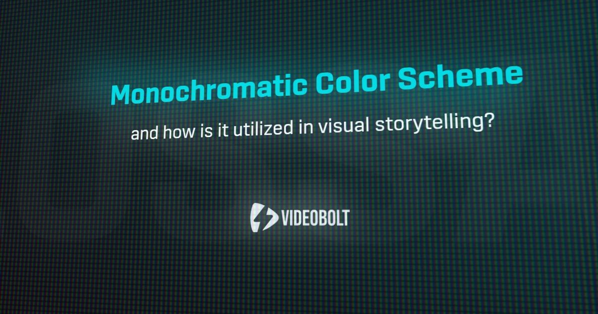 Monochromatic Color Scheme - Motion Graphics Glossary